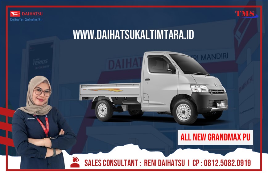 ALL NEW GRAND MAX PICK UP – Reni Sales Daihatsu TMS Samarinda